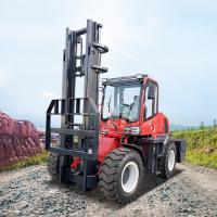 China 5000kg Electric Hydraulic Forklift , Diesel Forklift Truck 4400*1900*2900mm for sale