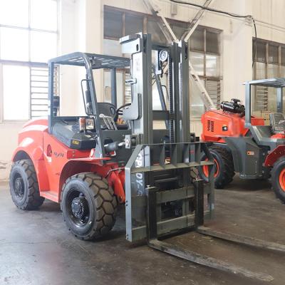 China Safety Off Road Fork Truck 2000lbs Small Rough Terrain Forklift For Heavy Duty Logistics for sale