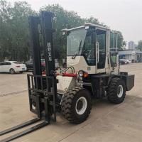 China All Rough Terrain 4 Wheel Off Road Forklift Truck 3t 3.5t 5t 4x4 4wd Lifting 3m 4m 5m for sale