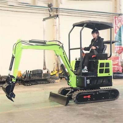 China High Performance Mini Backhoe Excavator 1.8Ton - 3.5Ton Miniature Digger for sale