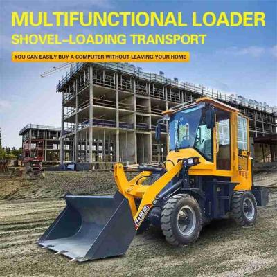 China Heavy Wheel Loader Compact Construction Equipment With Cummins Engine Powered for sale