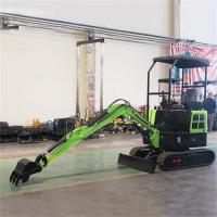 China 1.8T Small Size Excavator 22.1kw Crawler Tiny Mini Digger 2900*1100*2300mm for sale
