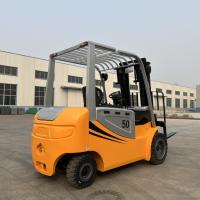 China Electric Small 4 Wheel Forklift Truck 55*150*1070 For Picking / Stacking for sale