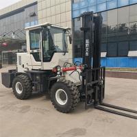 China Ce 6 Ton Off Road Forklifts Rough Terrain Japanese Engine Diesel 4 Wd for sale
