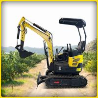 China 2000Kg Little Mini Excavator Equipment , Mini Mini Digger Excavator for sale