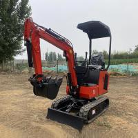 China FREE SHIPPING Chinese Wholesale cheap price small excavator 1 ton 2 ton 13 15 18 small digger mini excavator for sale