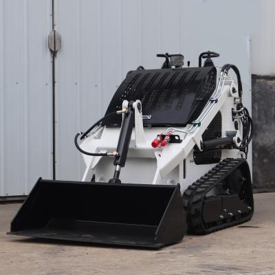 China Versatile Diesel Euro 5 Mini Skid Steer Loader With Bucket for sale