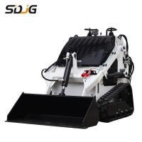 China Double Cylinder Compact Skid Steer Dingo Stand On Attachments With Track for sale