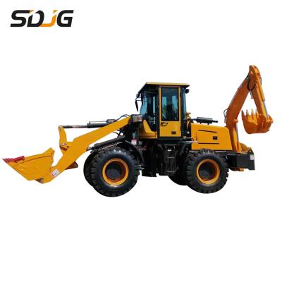 China Earth Moving Towable Backhoe Loader Machinery 20-28 4x4 2.5 Ton Tractor End for sale