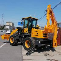 China Earth Moving Towable Backhoe Loader Machinery 20-28 4x4 2.5 Ton Tractor End for sale
