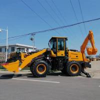 China Earth Moving Towable Backhoe Loader Machinery 20-28 4x4 2.5 Ton Tractor End for sale