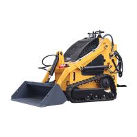 China 300kg Capacity Crawler Walk Behind Skid Steer Loader Mini In Stock for sale