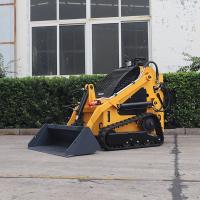 China 300kg Capacity Crawler Walk Behind Skid Steer Loader Mini In Stock for sale