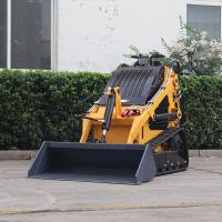 China 300kg Capacity Crawler Walk Behind Skid Steer Loader Mini In Stock for sale