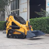 China 300kg Capacity Crawler Walk Behind Skid Steer Loader Mini In Stock for sale