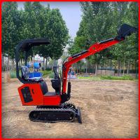 China SDJG 1T Mini Excavator Machine 8 Rpm Compact Earth Moving Machine for sale