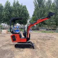 China Compact Mini Excavator Machine 8.2KW 1.5 M Max Dumping Height for sale