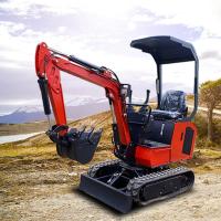 China Compact Mini Excavator Machine 8.2KW 1.5 M Max Dumping Height for sale