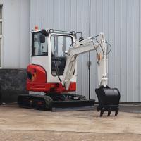 China 2.5 Ton 3 Ton Mini Excavator Digger Hydraulic Full Accessories Changchai Engine for sale