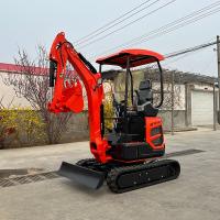 China Japan Engine Approved Mini Excavator Machine 1.8 Ton 2 Ton Crawler With Hydraulic Thumb for sale