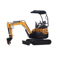 China 1.3 Ton Diesel Engine Mini Crawler Excavator 8.2KW for sale