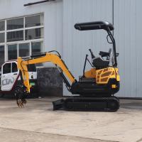 China 1.3 Ton Diesel Engine Mini Crawler Excavator 8.2KW for sale