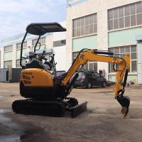 China 1.3 Ton Diesel Engine Mini Crawler Excavator 8.2KW for sale