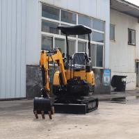 China 1.3 Ton Diesel Engine Mini Crawler Excavator 8.2KW for sale