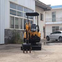 China 1.3 Ton Diesel Engine Mini Crawler Excavator 8.2KW for sale