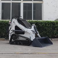China Front End 420cc Small Skid Steer Loader With Bucket Attachment for sale