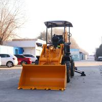 China Diesel CE EPA Engine Towable Backhoe Loader 4x4 1 Ton Mini for sale