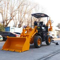 China 4x4 Mini Tractor Loader Backhoe Eight Leg Hydraulic Pilot for sale