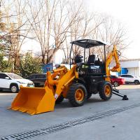 China 4x4 Mini Tractor Loader Backhoe Eight Leg Hydraulic Pilot for sale