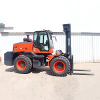China China 3.5 4 5 6 7 Ton Forklift Off Road 4WD 4X4 All Rough Terrain Forklift Diesel Truck for sale