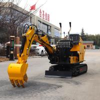 China Small Excavator Hydraulic Micro Crawler Bagger Digger Auger Mini Excavators For Sale for sale