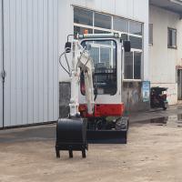China 1.2t 2.5t Sdjg CE EPA Farm Home Garden 360 Hydraulic Crawler Diesel Mini Pelle Small Bagger Compact Excavator for sale