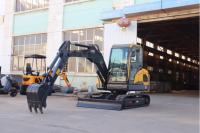 China Hydraulic Rubber Crawler Tracked Backhoe Bucket Mini Digger 4 Ton Mini Crawler Excavators for sale