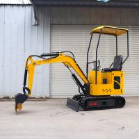 China Building Engineering Micro Digger Home Garden Agriculture Use Crawler Hydraulic 1t 1.2t 1.5t 2t Mini Excavator for sale
