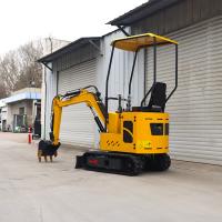 China Building Engineering Micro Digger Home Garden Agriculture Use Crawler Hydraulic 1t 1.2t 1.5t 2t Mini Excavator for sale