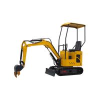 China Best Selling 1.0 Ton New CE ISO Small Digger Crawler Hydraulic Farm Garden Diesel Mini Excavator Price for sale