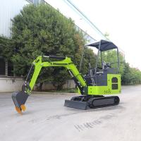 China Mulcher Mini Excavator Earth Moving Machinery Chinese 1.8t Compact Mini Excavators for sale