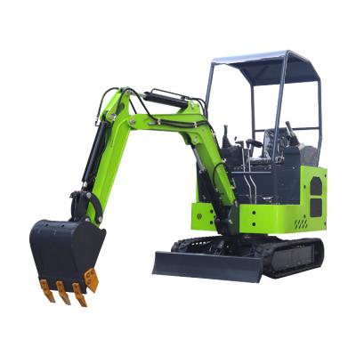 China Mulcher Mini Excavator Earth Moving Machinery Chinese 1.8t Compact Mini Excavators for sale