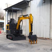 China 1.5 Ton 1.7 Ton Mini Excavator Machine China Cheap 1.6 Ton Mini Digger Small Excavators For Sale for sale