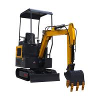 China 1.5 Ton 1.7 Ton Mini Excavator Machine China Cheap 1.6 Ton Mini Digger Small Excavators For Sale for sale