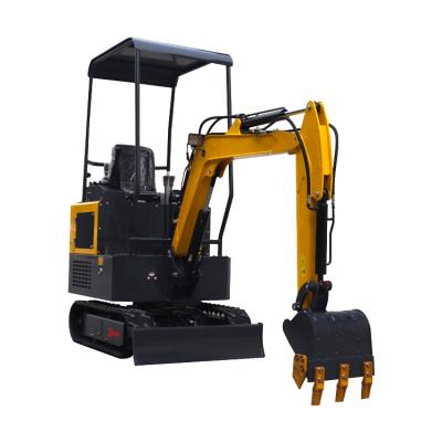 China 1.5 Ton 1.7 Ton Mini Excavator Machine China Cheap 1.6 Ton Mini Digger Small Excavators For Sale for sale