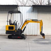 China 1.5 Ton 1.7 Ton Mini Excavator Machine China Cheap 1.6 Ton Mini Digger Small Excavators For Sale for sale