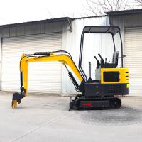China CE EPA 1.6 Ton Hydraulic Chinese Excavating Machinery Small Crawler Equipment Excavator Mini for sale
