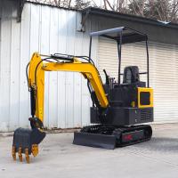 China CE EPA 1.6 Ton Hydraulic Chinese Excavating Machinery Small Crawler Equipment Excavator Mini for sale