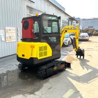 China Hydraulic Crawler Digger Mini Excavator 1ton 2 Ton 3 Ton 3.5 Ton Prices With Thumb Bucket for sale