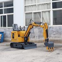 China Earth Moving Machinery 1 Ton Crawler Small Micro Farm Garden Digger Hydraulic 800kg Mini Excavator for sale